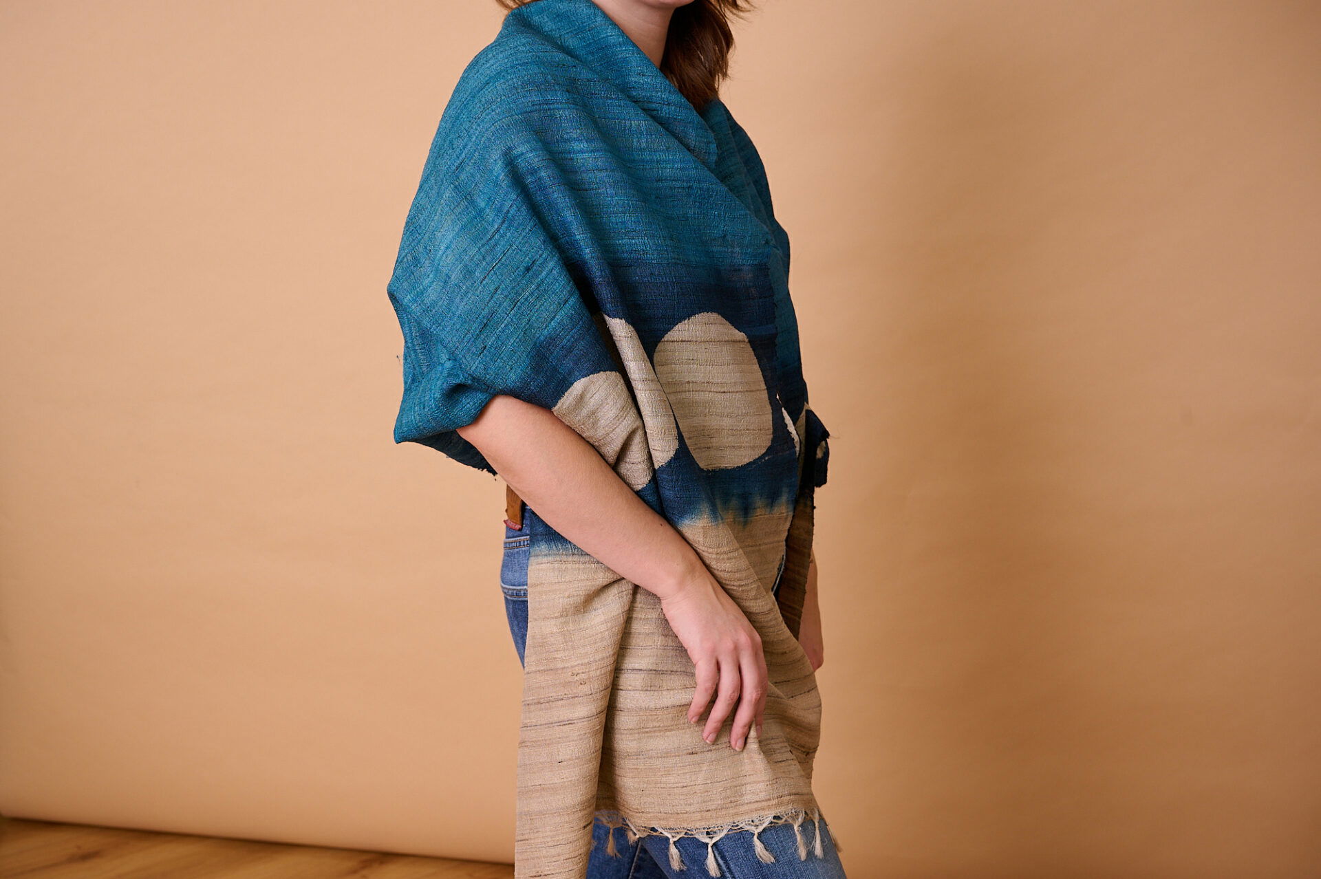 Sustainable Organic Silk Scarf Aviva - Urban Medley - Swiss Impact Store