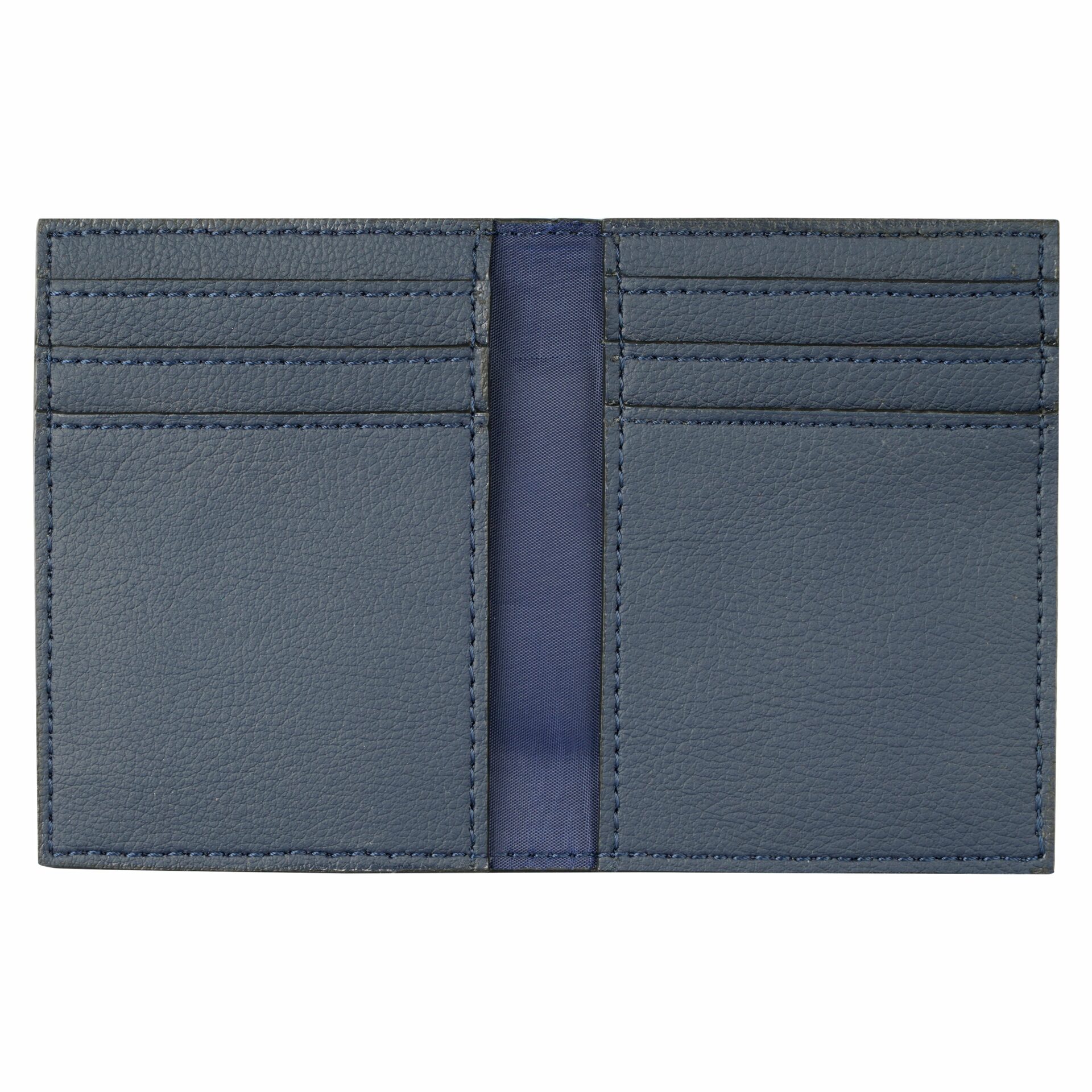 Sustainable Cactus Leather BiFold Card Wallet - Navy Blue - IKON Sweden ...