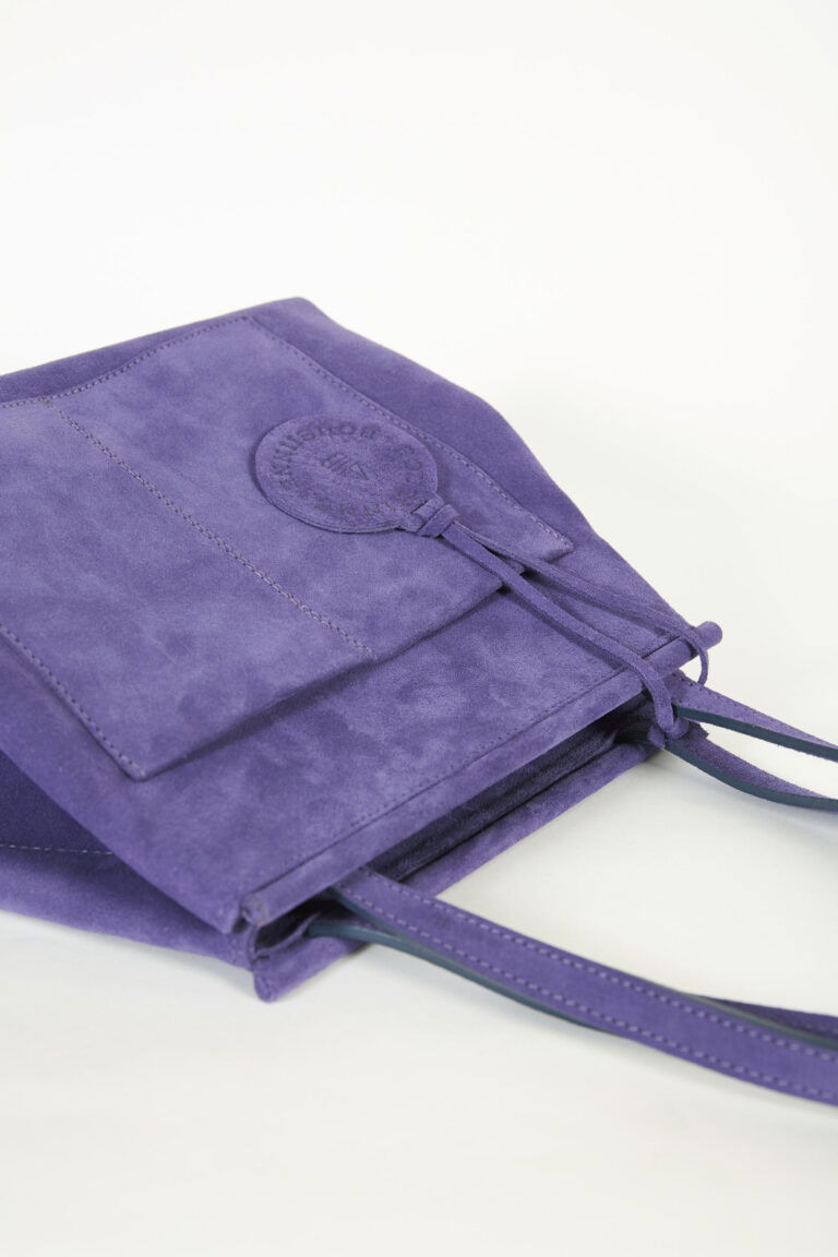 Sustainable Violet Toujours Handbag - Bousiinne - Swiss Impact Store