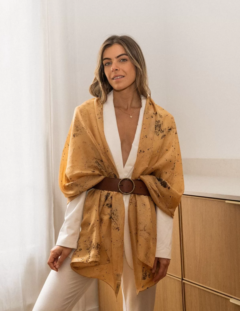 Sustainable Ananda Organic Silk Scarf - Nimboo - Swiss Impact Store