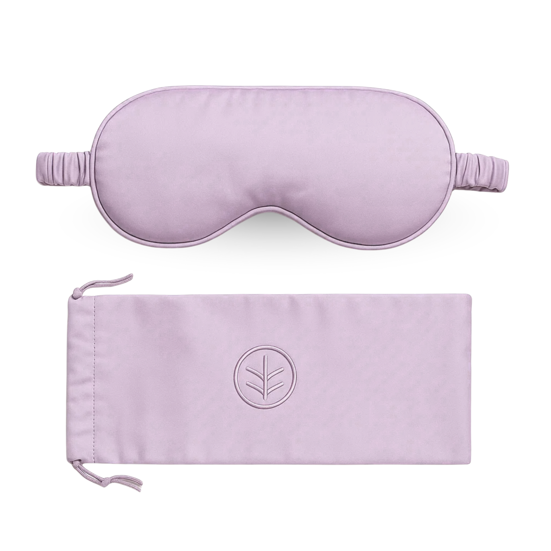 Sustainable Essential Silk Sleep Eye Mask in Blush (Eucalyptus Silk ...